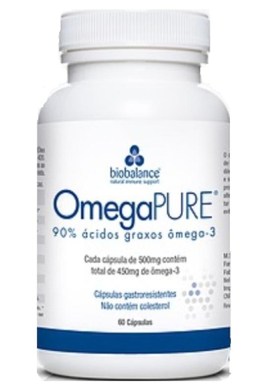 OmegaPure Biobalance | 60 Cápsulas Ômega 3 com 90% de Pureza
